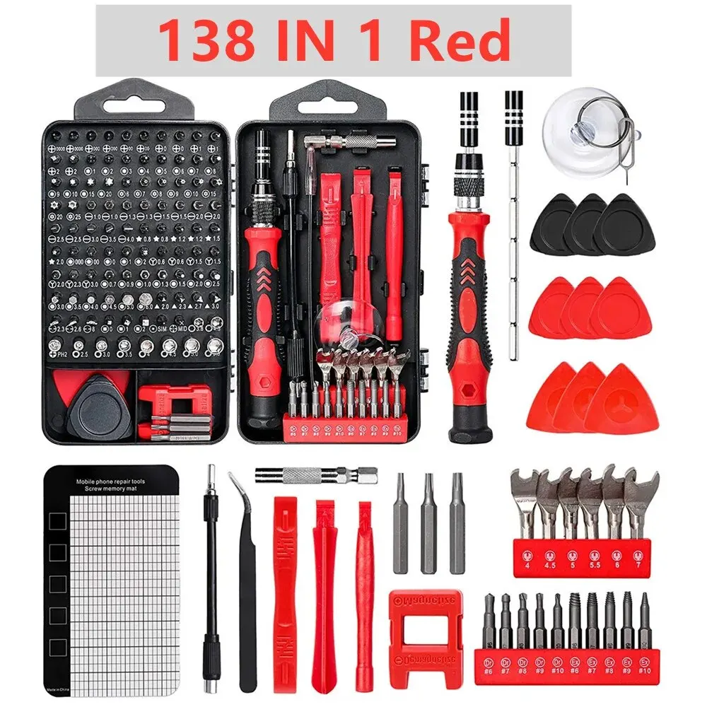 WOZOBUY-138-In1-Precision-Screwdriver-Set-Magnetic-Professional-Screw ...