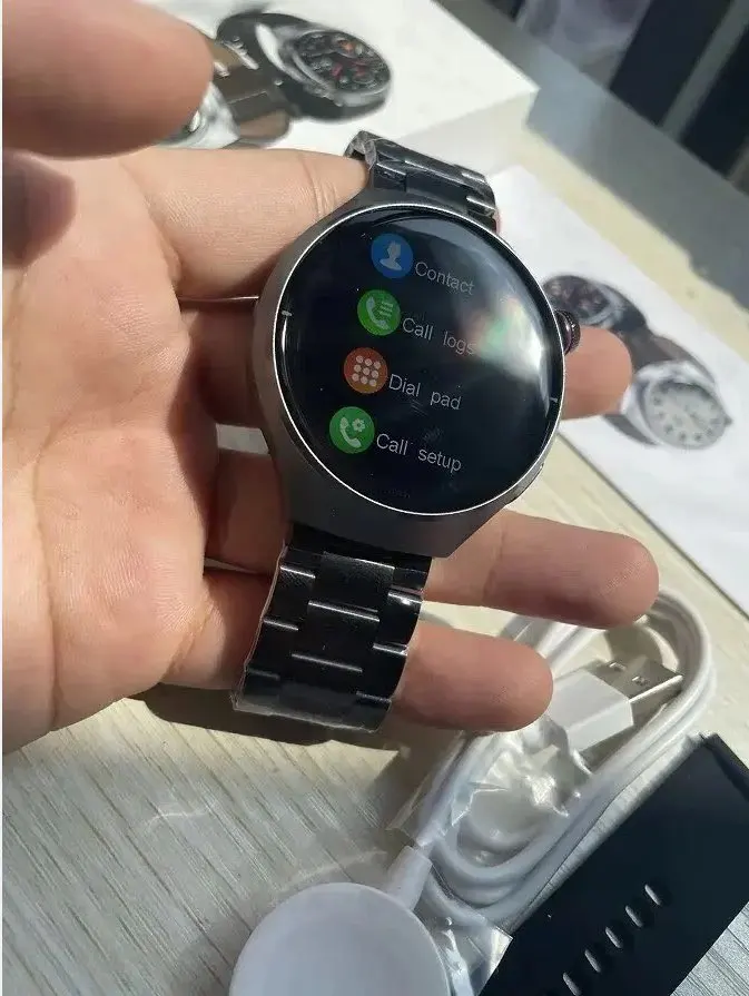 For Huawei GT4 PRO Smart Watch Men Watch 4 Pro AMOLED HD Screen ...