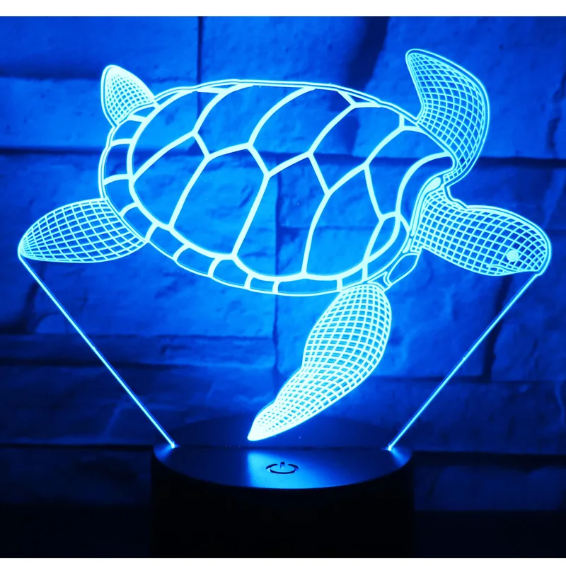 3D-Lamp-Green-Sea-Turtle-Tortoise-Shape-best-Gift-Acrylic-Table-Night ...
