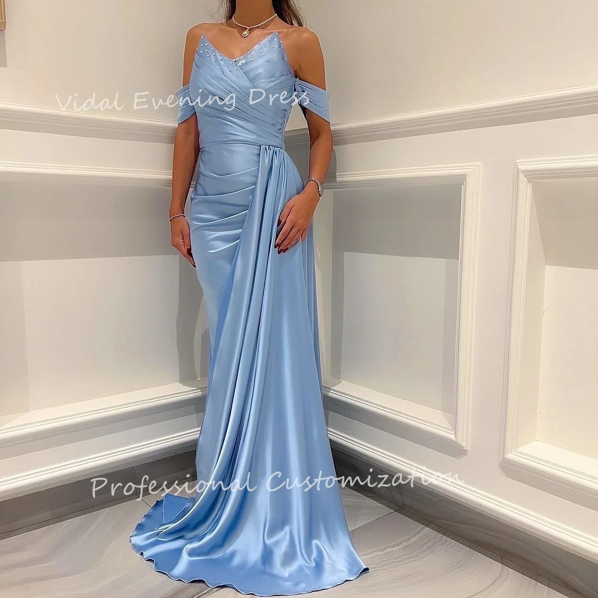 Vindal-Evening-dresses-Stain-Sleeveless-Halter-MermaidCrystal ...