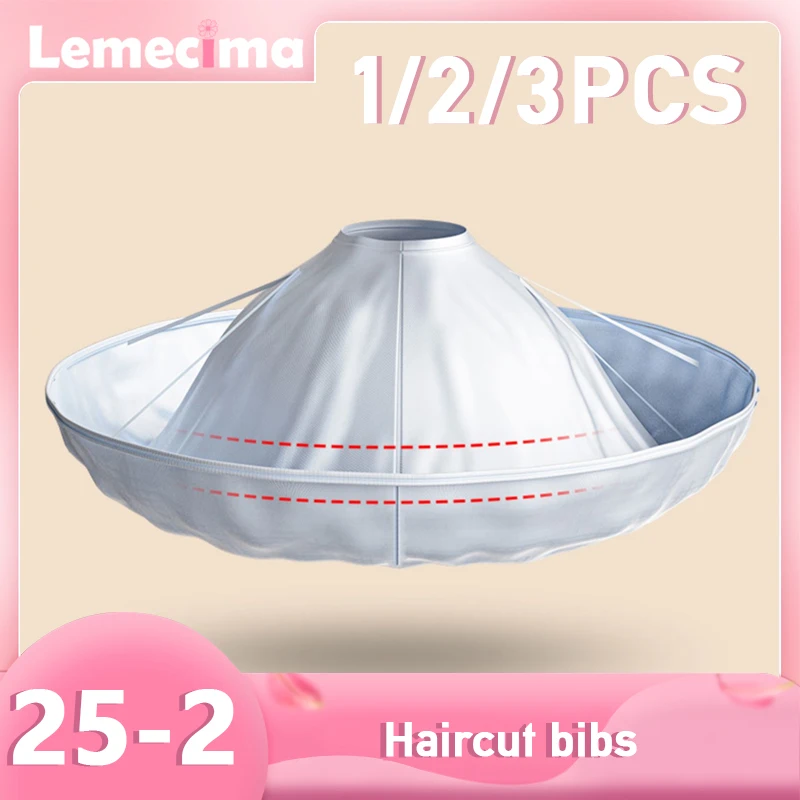 New Haircut Cloak Cloth Hair Dye Three-Dimensional Breathable Household ...