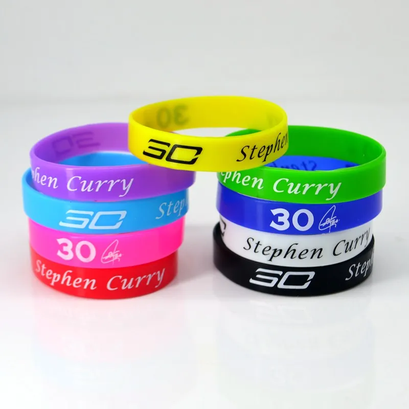 NEW 10x Stephen Curry #30 Basketball MVP Superstar Wristband Silicone ...
