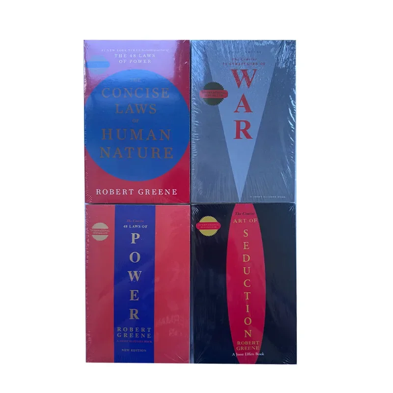 4 Books/set By Robert Greene The Concise 48 Laws Of Power; The Concise ...