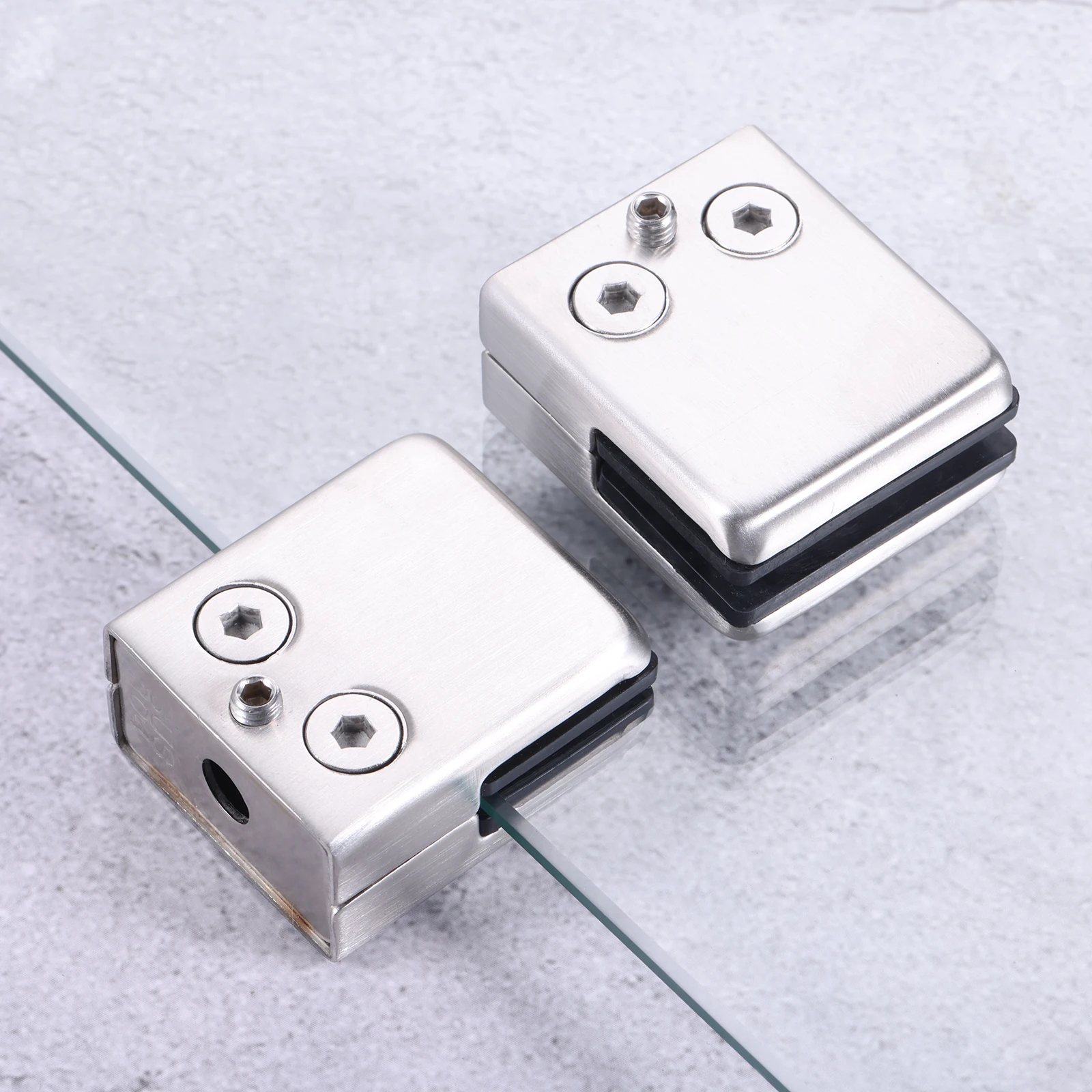 8-Pcs-Glass-Clamps-Stainless-Steel-Square-For-8-10mm-10-12mm-Thickness ...
