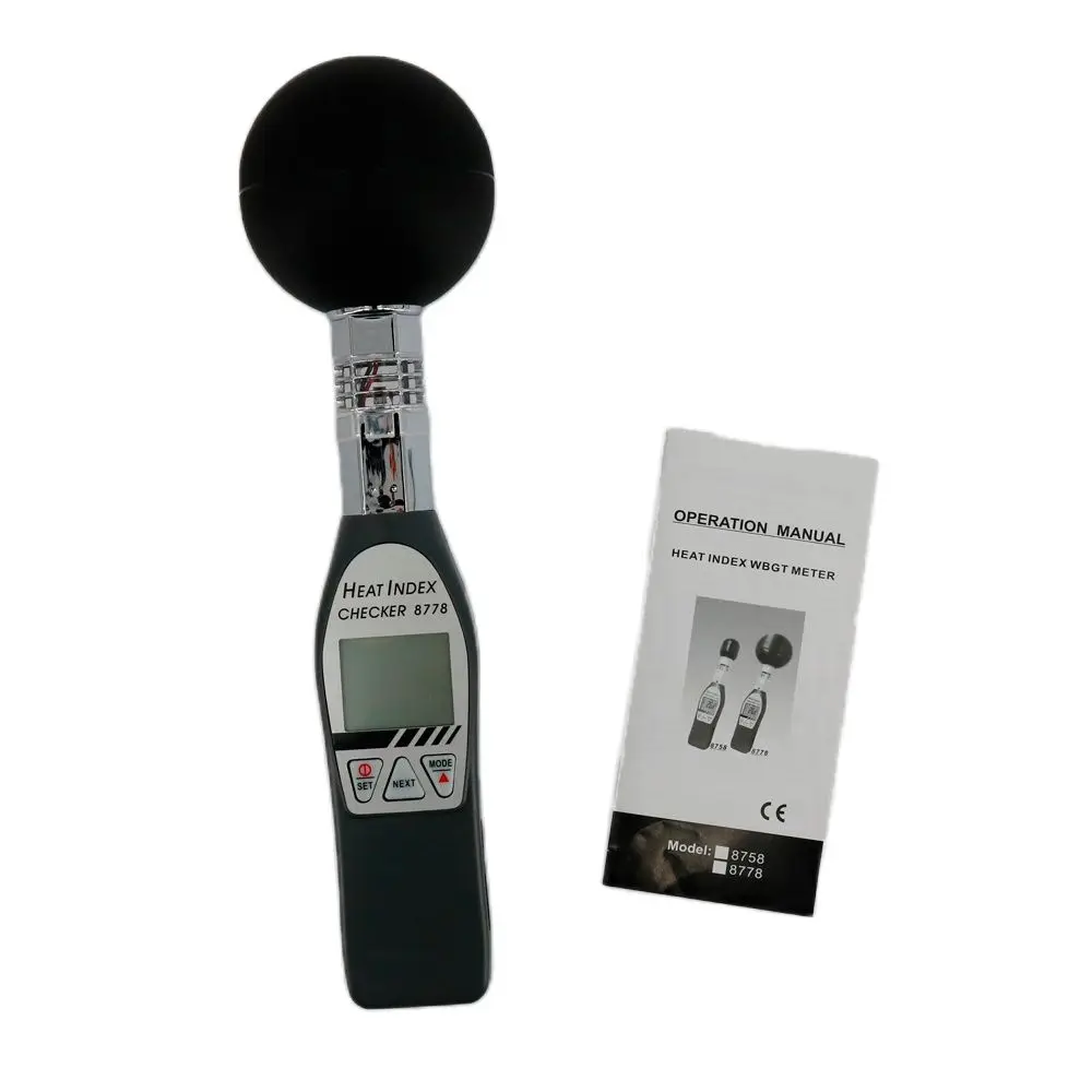 AZ87786 WBGT (Wet Bulb Globe Temperature) Heat Stress Meter, 55% OFF