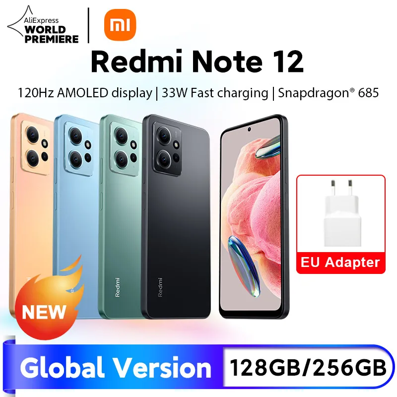 [Global Version] Xiaomi Redmi Note 12 Global Version Snapdragon® 685 ...
