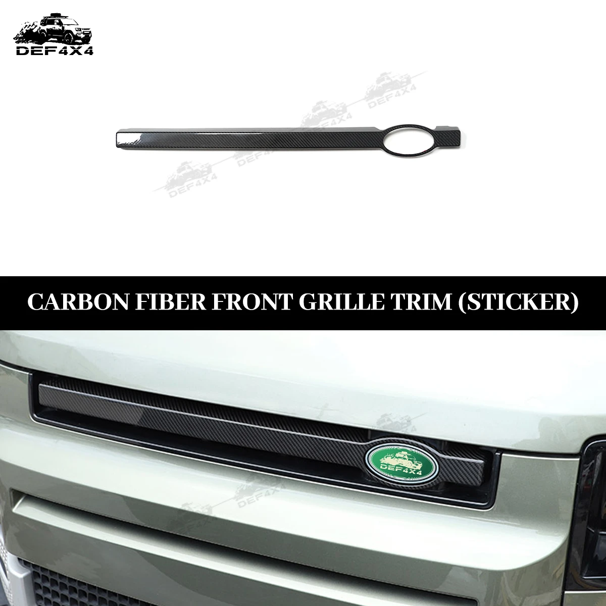 True carbon fiber automotive exterior for Land Rover Defender 2020 ...