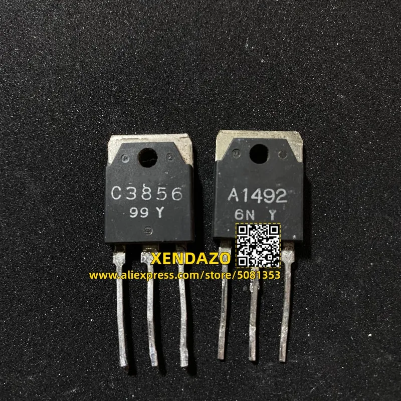 5pairs A1492 C3856 2SA1492 2SC3856 TO-247(3P) POWER TRANSISTORS