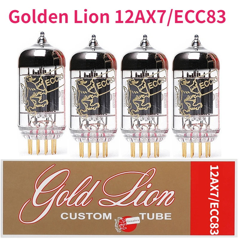GOLD LION 12AX7/ECC83 Vacuum Tube Factory Tested Precision Matching DIY ...