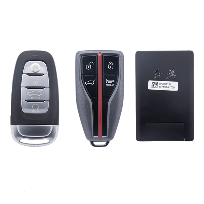 Original Car Keyless Remote Key 433Mhz with ID46 Chip for HONGQI H5 H7 ...