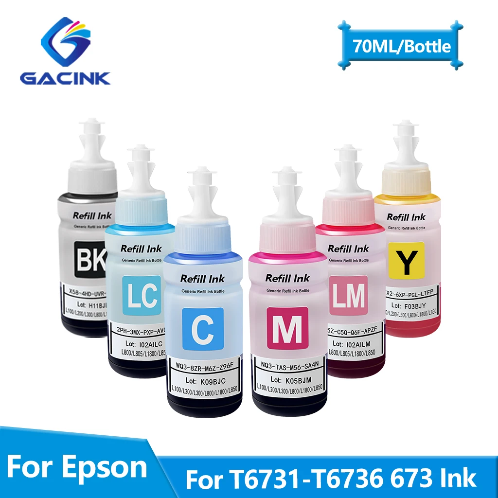 664-673-T673-Refill-Dye-Ink-For-Epson-Eco-Tank-L805-L850-L810-L800 ...