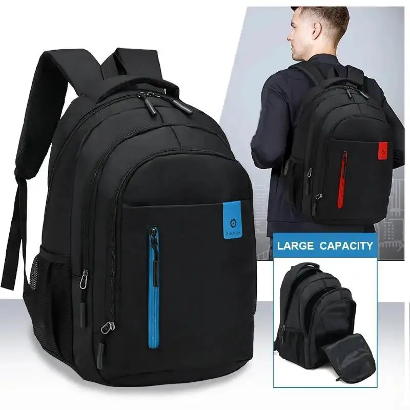 Large-Capacity-Backpack-Oxford-Leisure-Travel-Backpack-School-Bag ...