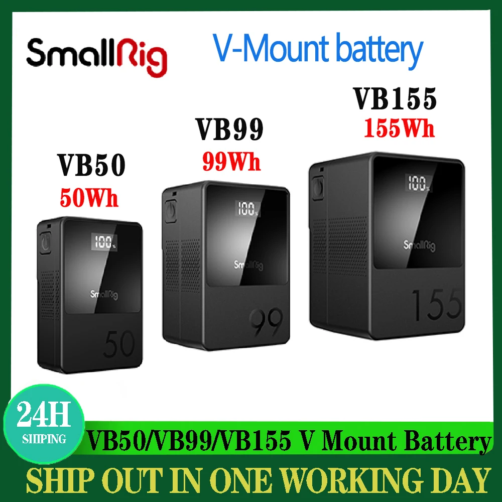 SmallRig-VB50-VB99-VB155-VB99Pro-VB212-Mini-V-Mount-Battery-Type-C-D ...