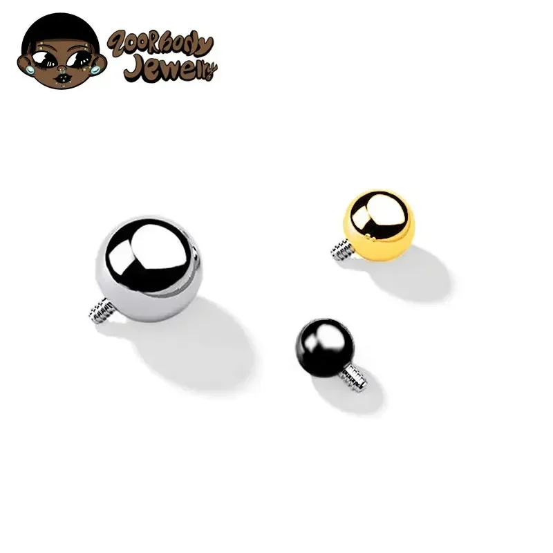 10pcs-ASTM-F136-Titanium-Ball-3-4-5mm-for-14G-16G-Internal-Threaded ...