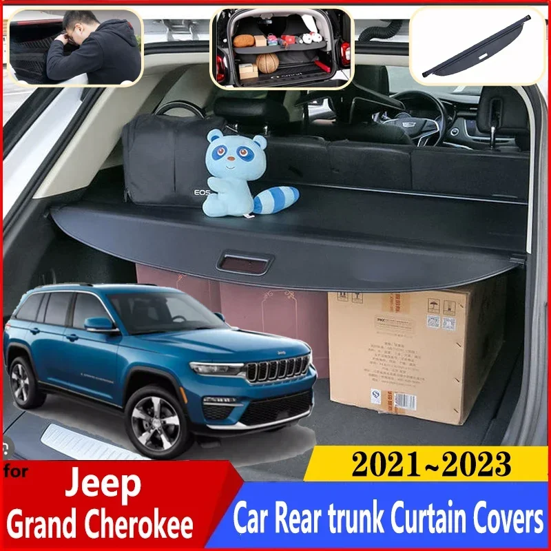 Car-Trunk-Curtain-For-Jeep-Grand-Cherokee-L-WL-2021-2022-2023 ...