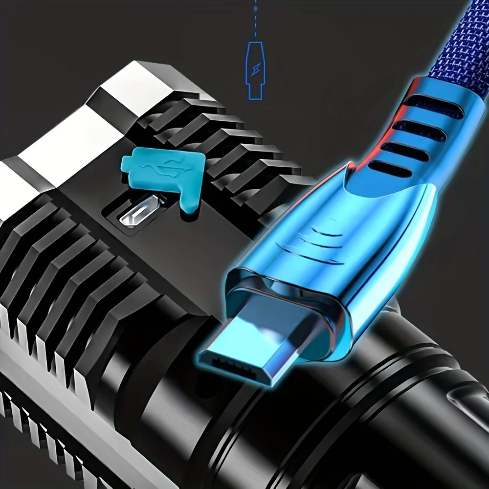 Portable 4-LED Flashlight with COB Side Light – OUTFITTERS PURSUIT