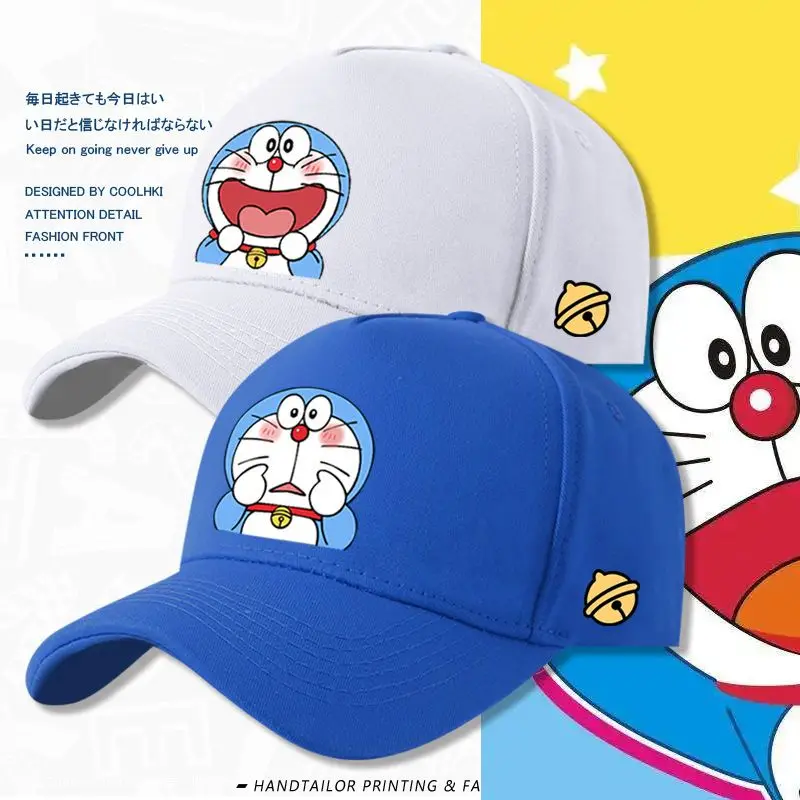 New-Doraemon-Cute-Anime-Cartoon-Jingle-Bell-Cat-Peaked-Hat-Kawaii ...