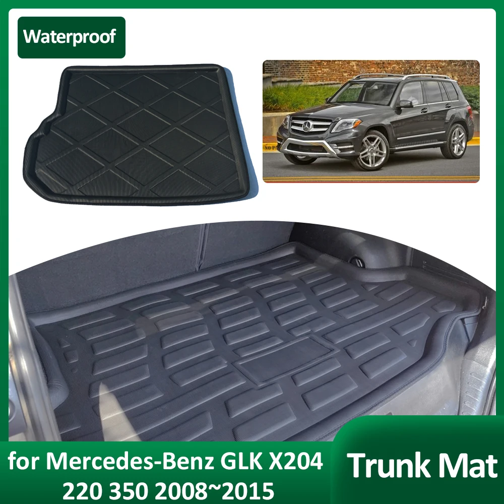 Car-Trunk-Mat-for-Mercedes-Benz-GLK-X204-220-350-2008-2015-Waterproof ...