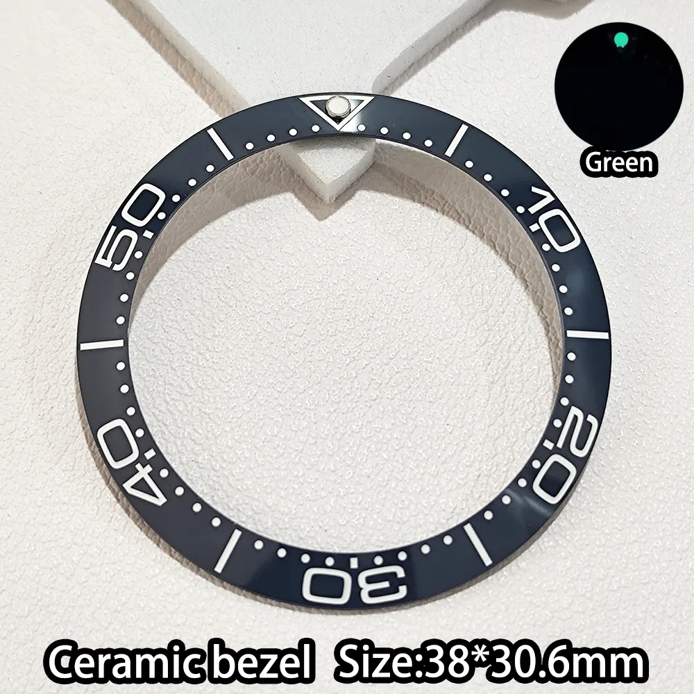 38mm*30.6mm SUB Ceramic Sloping Watch Bezel Insert Suitable For 40mm ...