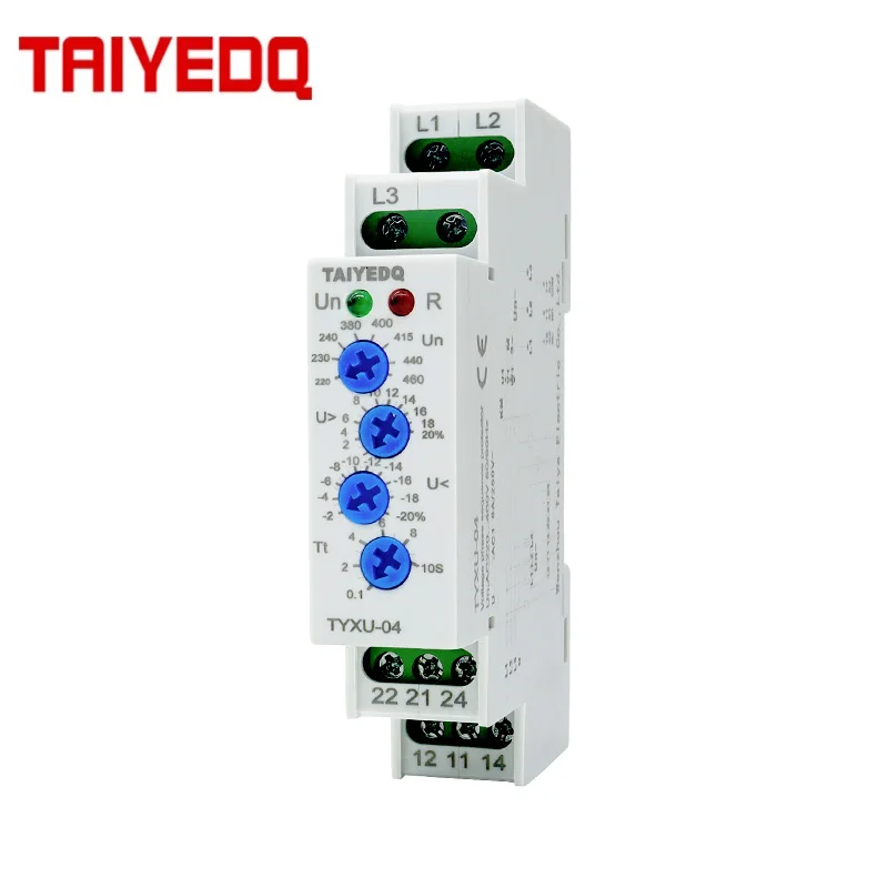 TYXU-04-Three-Phase-Voltage-Control-Rel-Sequence-Phase-Failure-Over ...