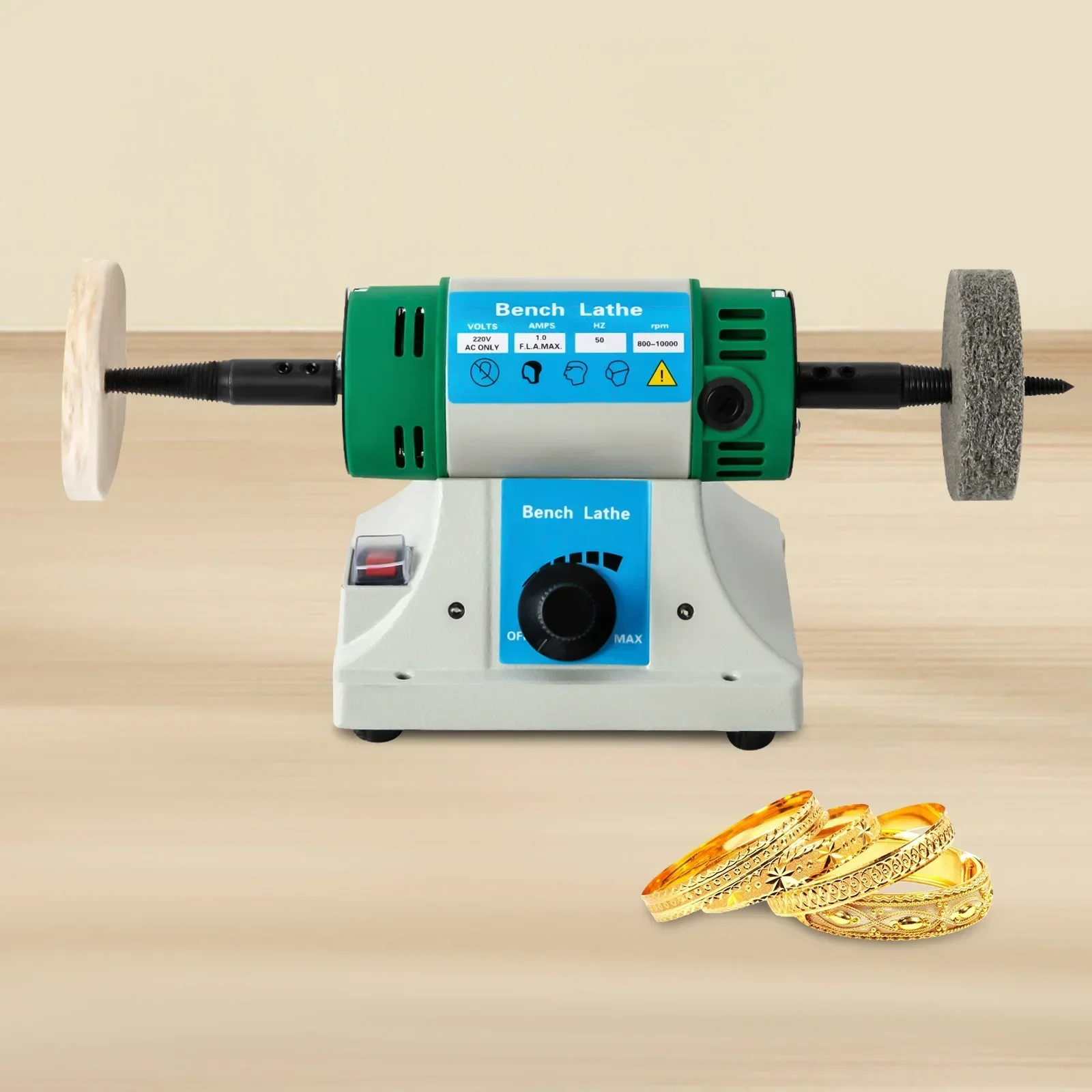 # Hot Polishing Machine Desktop Lathe Grinding Machine Jewelry Metal ...