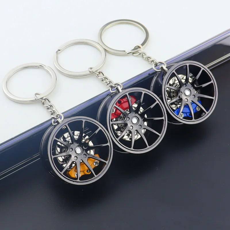 F1-Wheel-Hub-Keychain-Pendant-Car-Keys-Holder-Keyring-3D-Alloy-Model ...