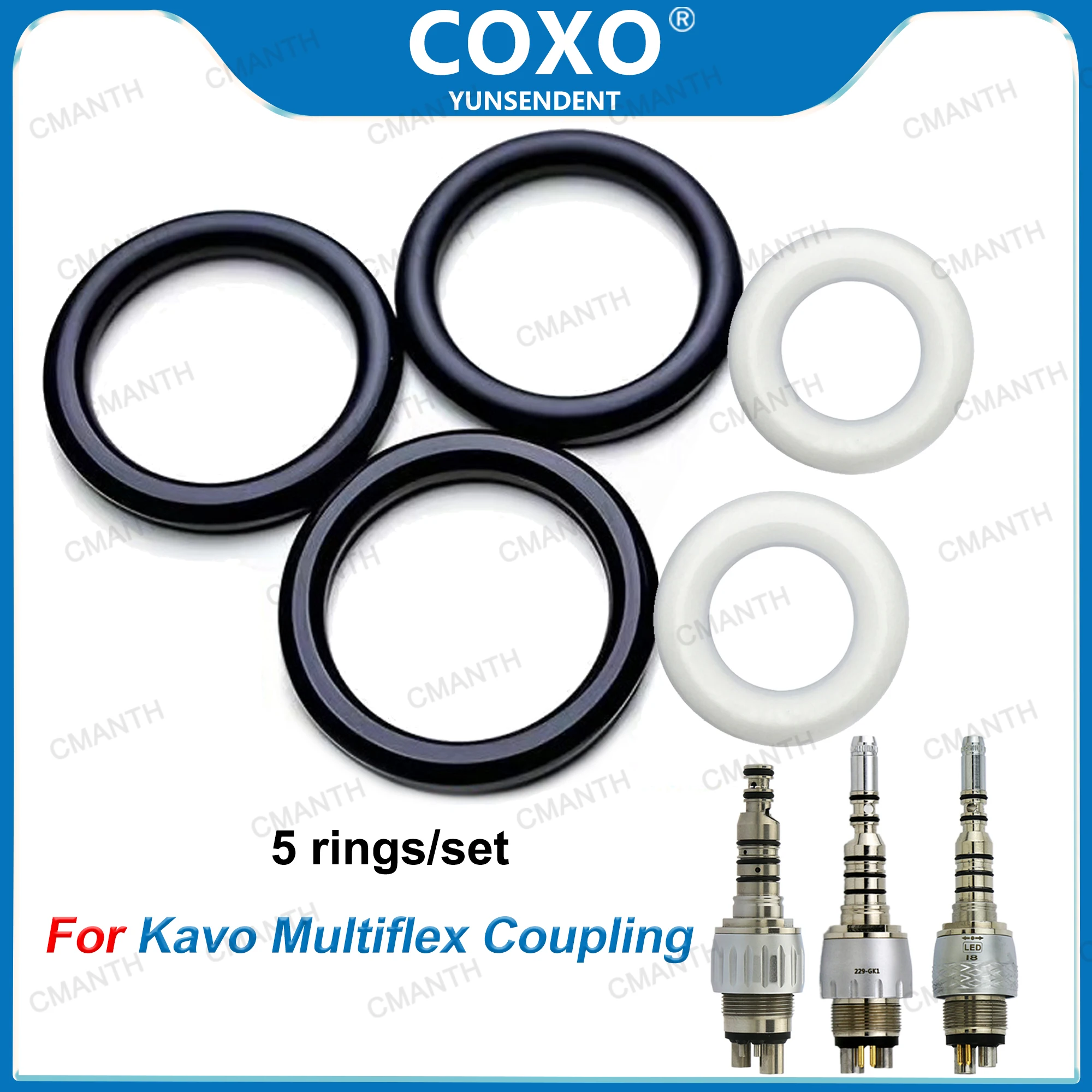 O-Rings Kavo Style Multiflex Swivel Coupling Coupler O Ring Replacement ...