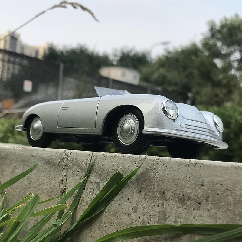 WELLY 1:24 Porsche 356 No.1 Roadster Alloy Car Diecasts & Toy Vehicles ...