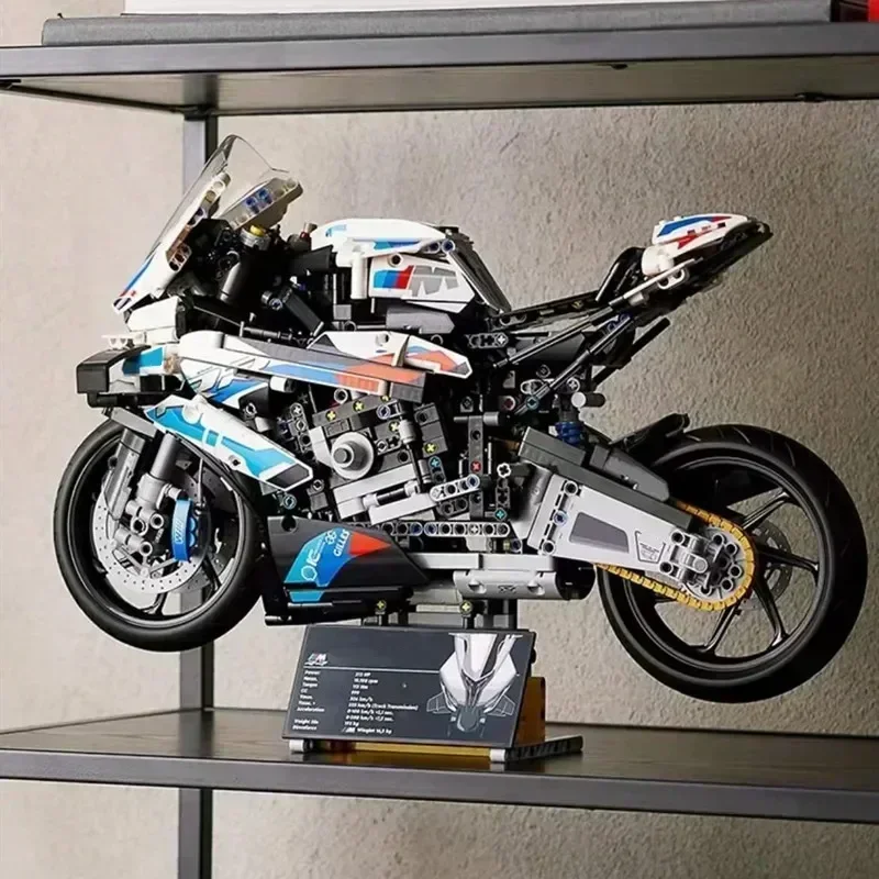 T-cnico-Super-Speed-Motorcycle-Building-Blocks-Modelo-de-Moto-Ve-culos ...