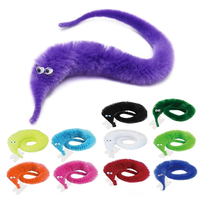 Fuzzy Worm Toy