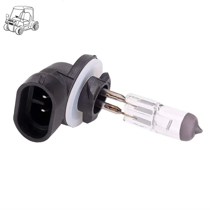 2PCS 6675336 Club Car DS or Precedent Headlight Bulb Light Lens Lamp ...