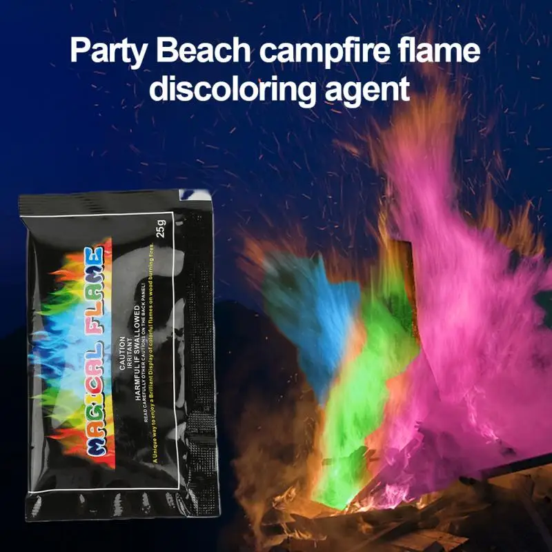 10g-15g-25g-Magic-Fire-Colorful-Flames-Powder-Bonfire-Sachets ...