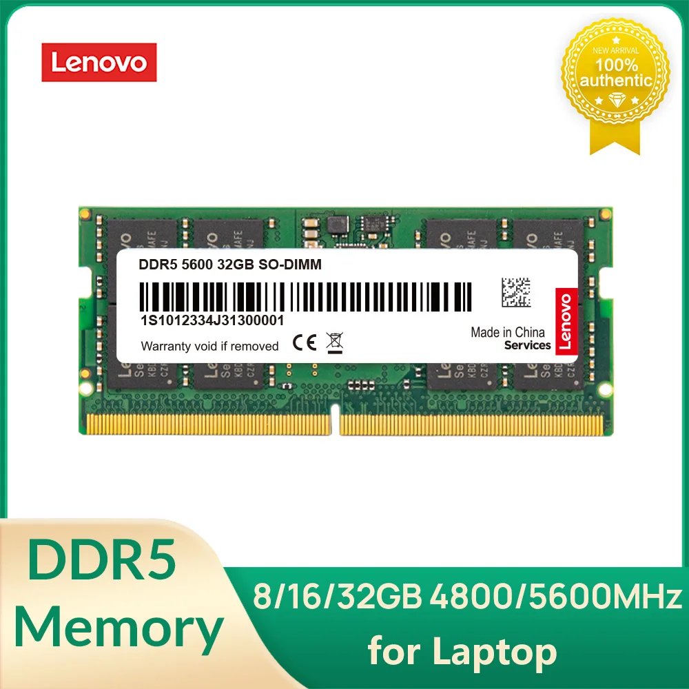 Lenovo-memoria-RAM-DDR5-para-ordenador-port-til-4800MHz-5600MHz-8GB ...