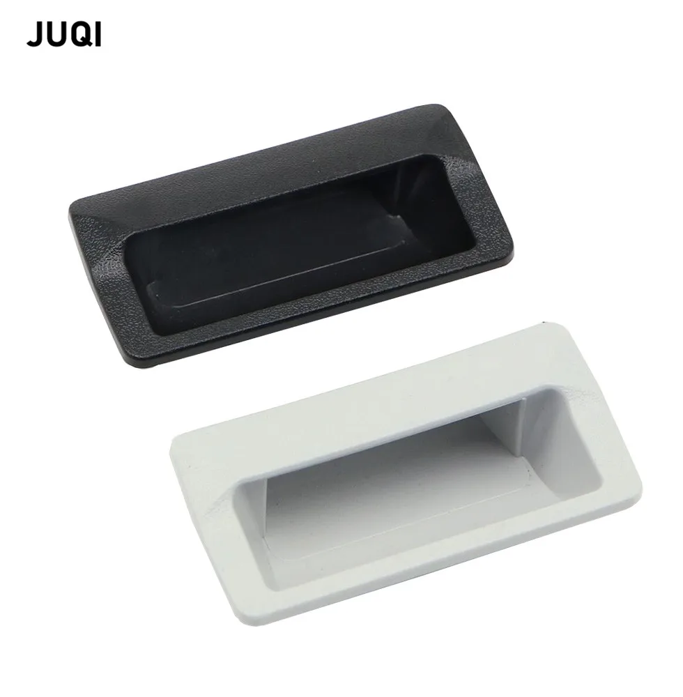 LS102-3 plastic concealed pull handle buckle iron cabinet door buckle box lock ABS square black ...