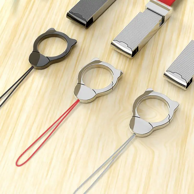 Cat-Head-Shaped-Anti-drop-Universal-Phone-Straps-Suitable-For ...