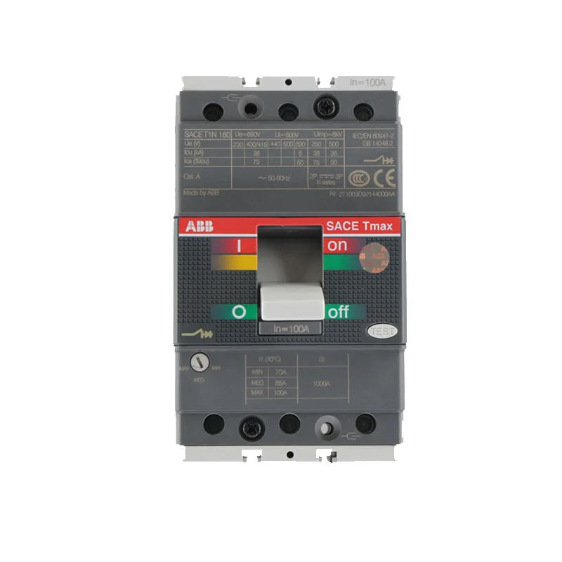 ABB-Molded-case-circuit-breaker-switch-T1N160-T3N250-T5N400-T6N630-3P4P ...