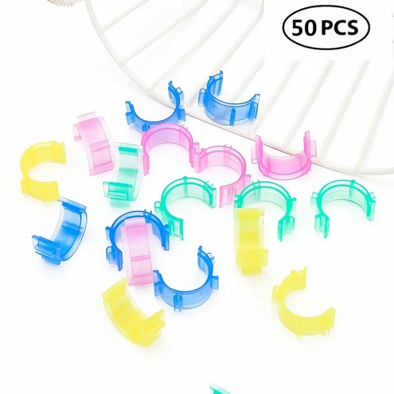 50pcs Sewing Bobbin Clips Bobbin Holder Colorful Clamps Sewing Tool ...