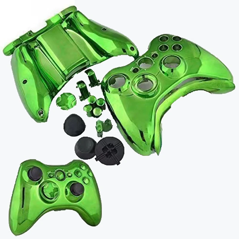 Green Chrome Xbox 360 Controller