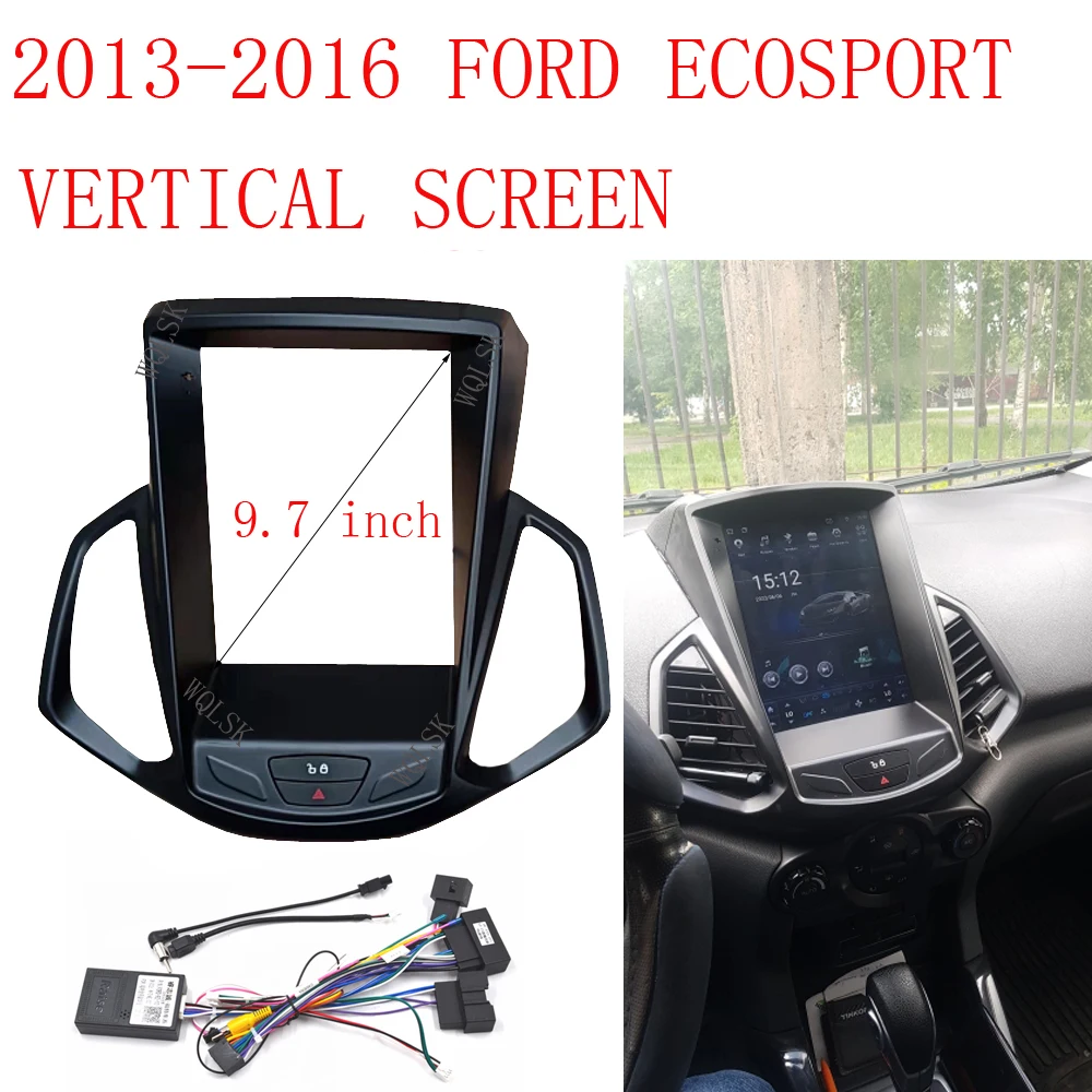 9.7Inch Vehicle frame for radio navigator (NCM 8708.29.94) for FORD ...