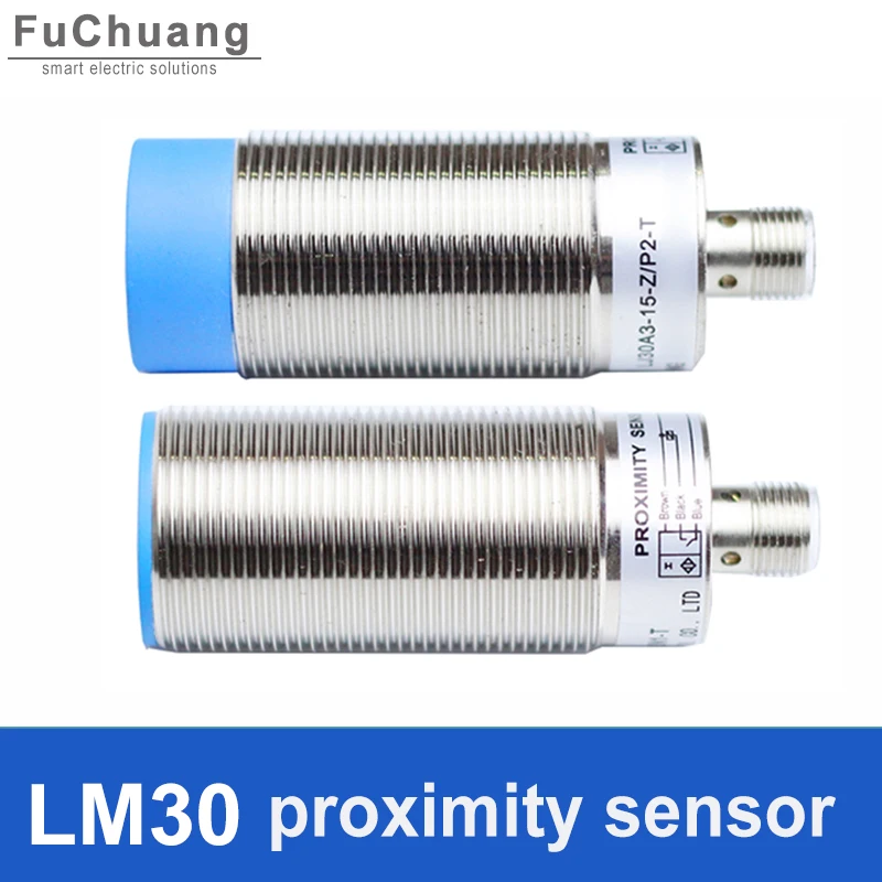 LM30-Inductance-Proximity-Sensor-Sn-10mm-15mm-AC-2-wire-4-wire-DC-6 ...