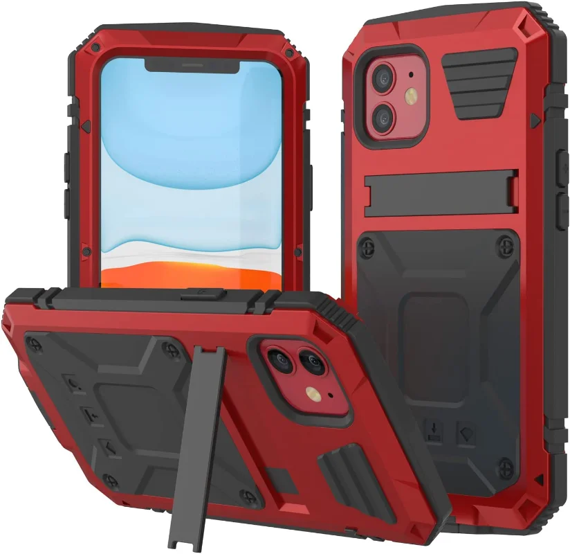 Heavy-Duty-Armor-Metal-Phone-Case-For-iPhone-11-Pro-Max-Aluminum-Alloy ...