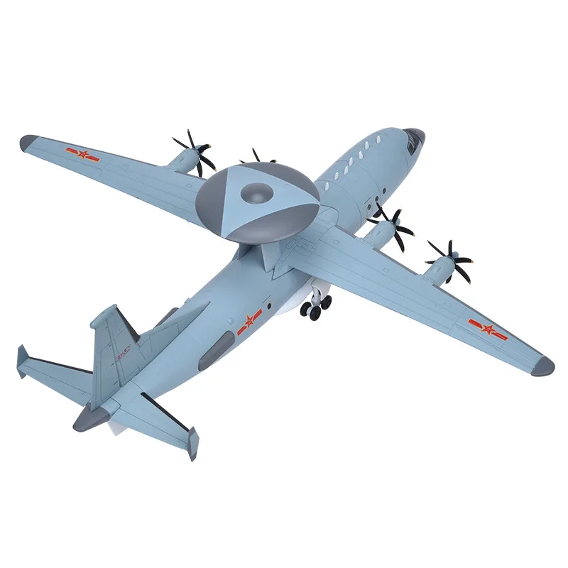 Diecast-1-100-Air-Police-500-Model-Alloy-KJ500-Aircraft-Model-Military ...
