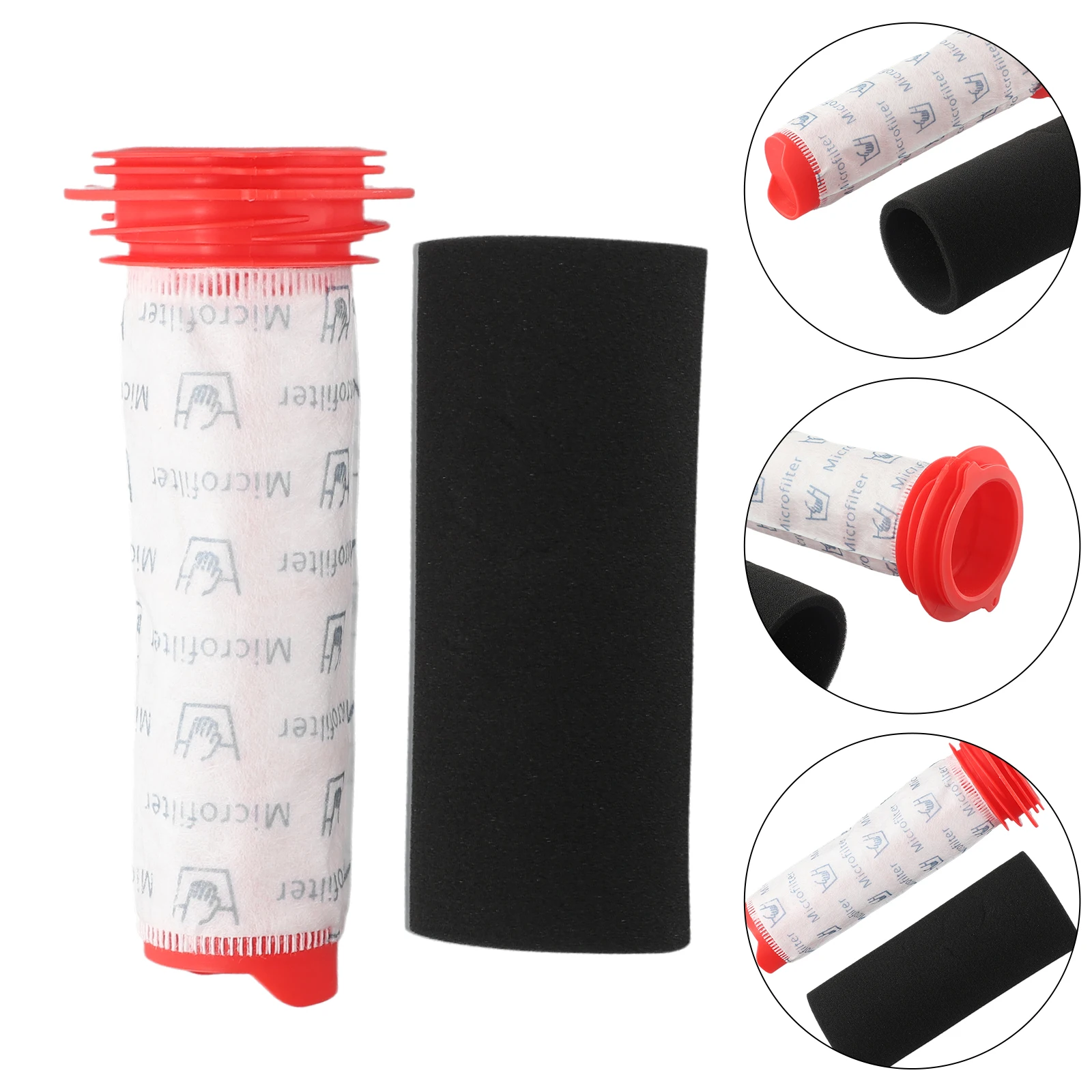 2pcs-Washable-Foam-Stick-Filter-Kit-For-BOSCH-Athlet-Cordless-Handheld ...