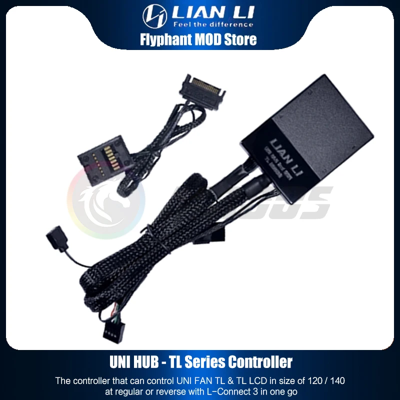 Lian-Li-UNI-Fan-HUB-TL-Series-Controller-Support-TL-120-140-Or-LCD-Fans ...
