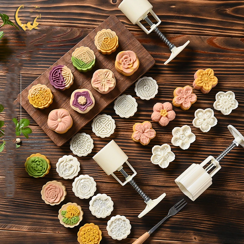 Moon-Cake-Mold-Mid-Autumn-Festival-Bolos-de-lua-bolos-sobremesas-DIY ...