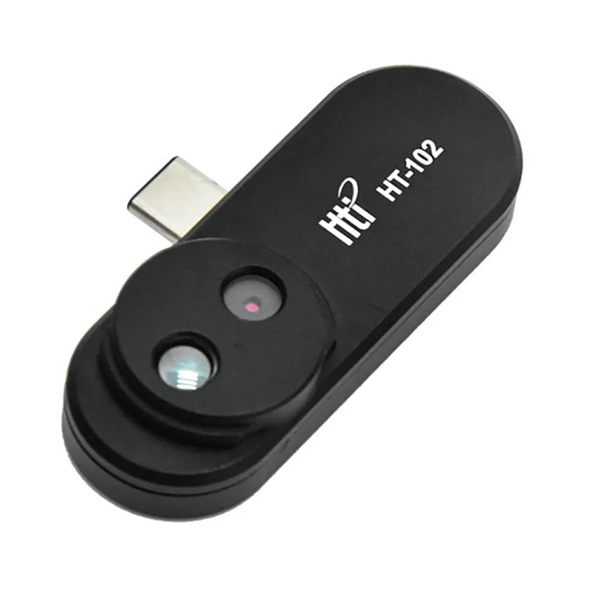 HT-102 Mini Infrared Thermal Imager Phone External Infrared Imaging ...