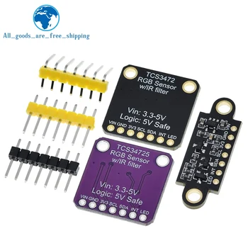 TZT TCS34725 Color Sensor Recognition Module RGB Development Board IIC ...