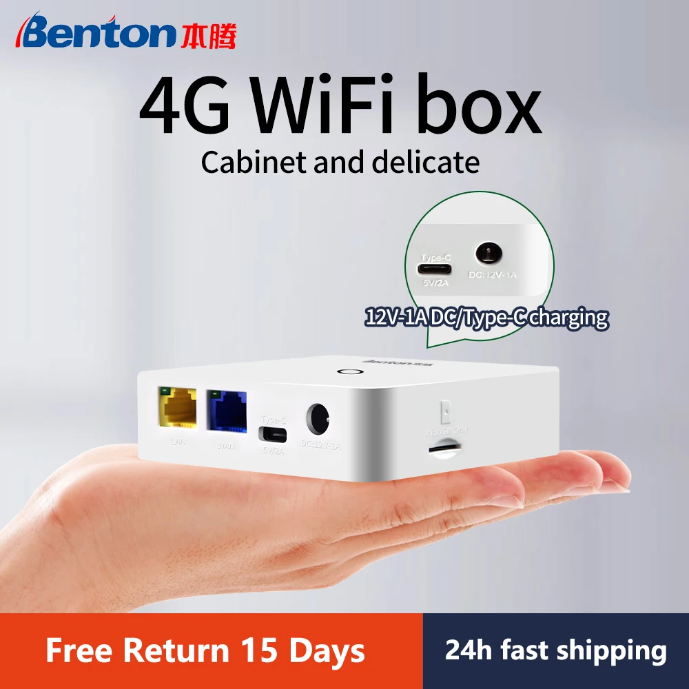 Benton Unlock Mini Lte Portable Wifi Router 4G Modems for Any Sim Card ...