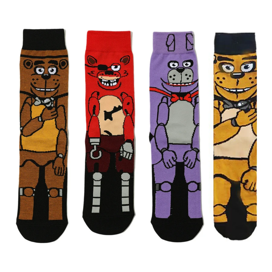 Animal-FNAF-Socks-Cosplay-Freddy-Fazebear-Chica-Foxy-Cartoon-Bear ...