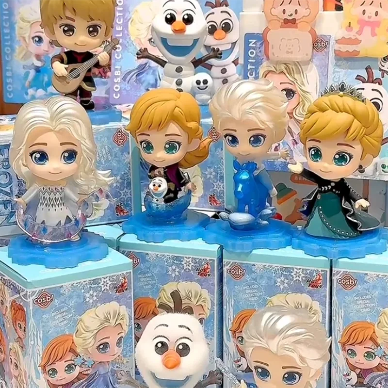 Genuine-Disney-Frozen-Blind-Box-Anna-Elsa-Olaf-COSBI-Figurine-Mystery ...